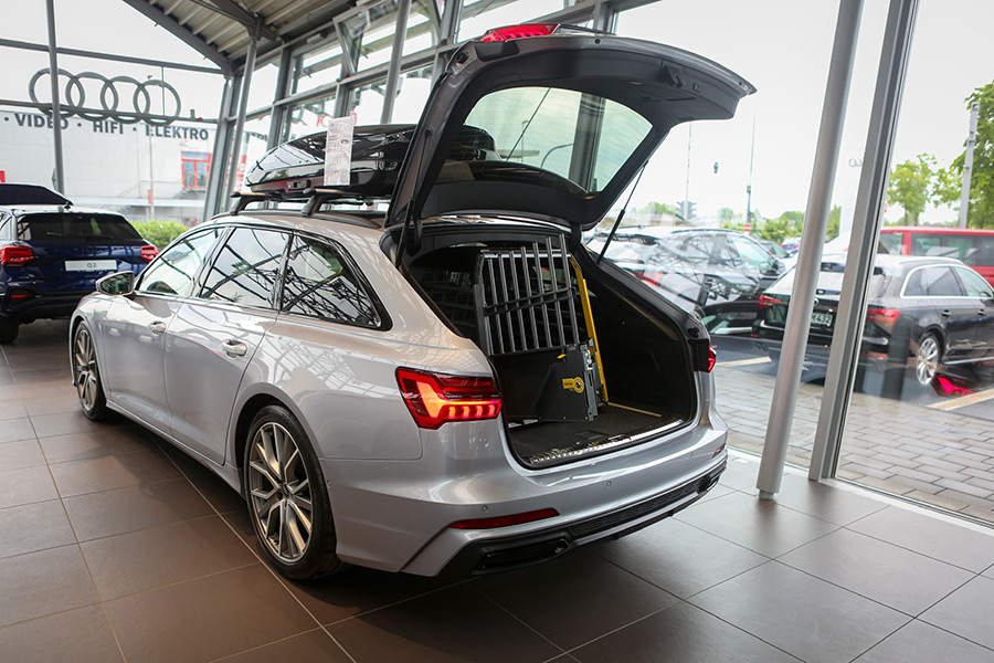 Kleinmetall Variocage Hundetransportbox für Ihr Auto im Autohaus Borgmann in Krefeld