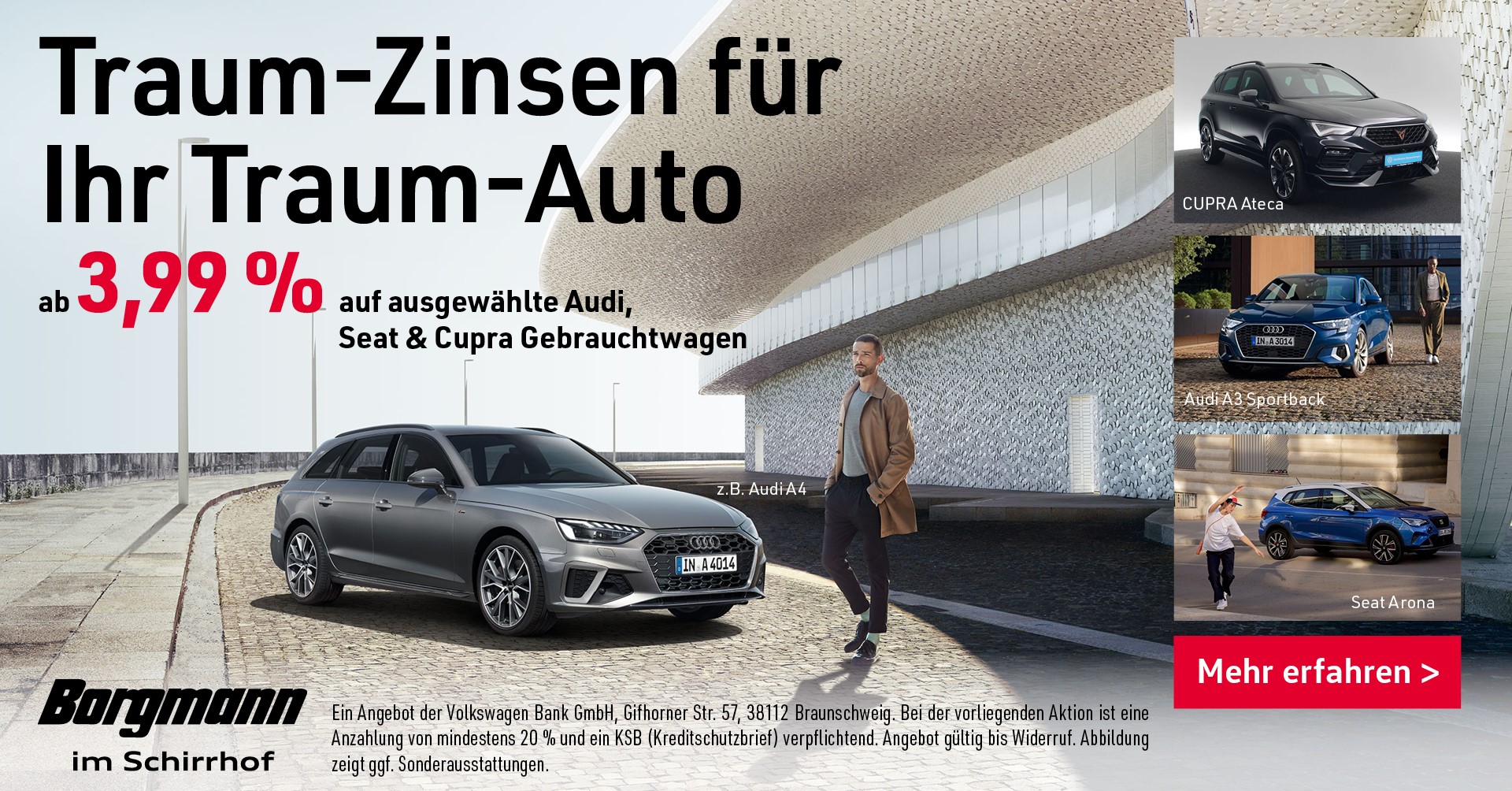 Autohaus Borgmann Krefeld – VW, AUDI, SKODA SERVICE, VW NUTZFAHRZEUGE, CUPRA & SEAT SERVICE, GWM